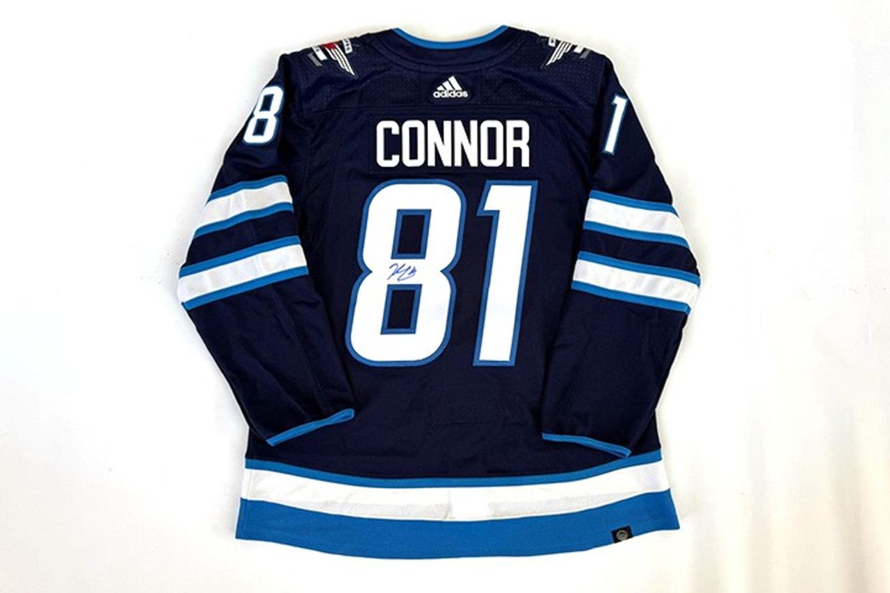 **Signed Kyle Connor Winnipeg Jets Jersey** | Powered by Givergy